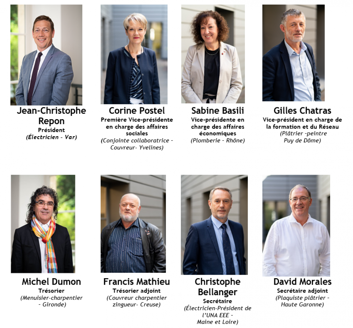 Jean Christophe Repon élu président de la Capeb - L'Echo de la baie