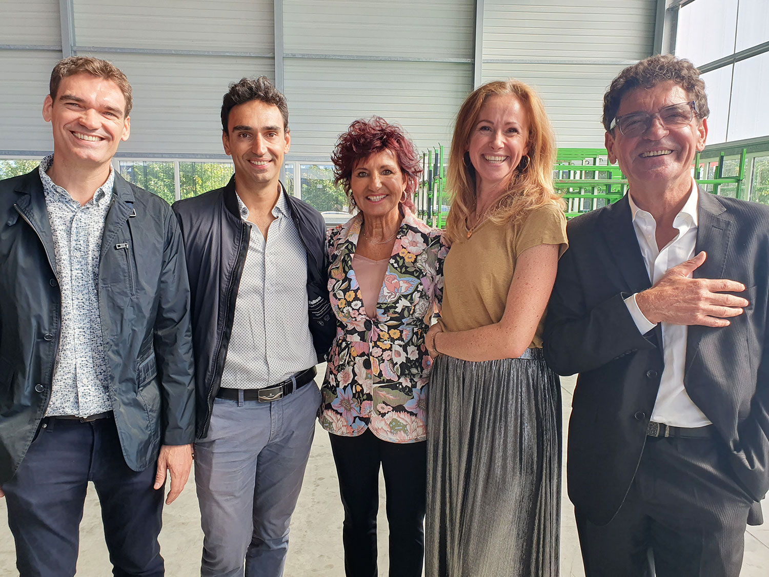 Gustave Rideau inaugure son nouveau site de production "pergolas" et ...